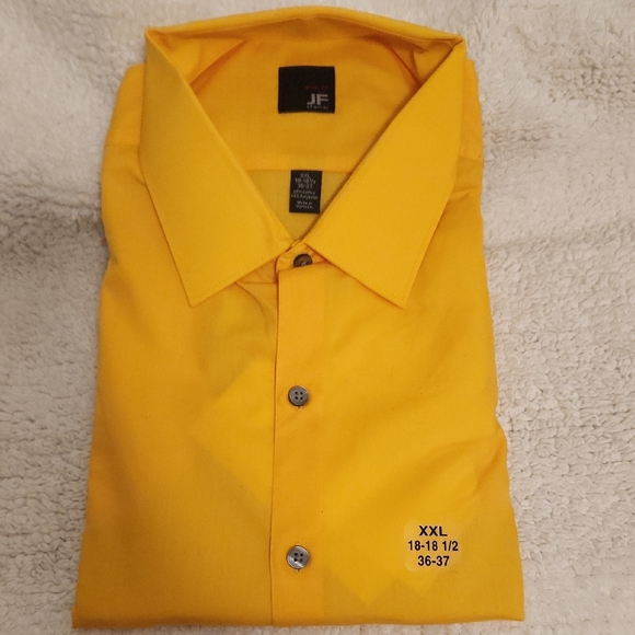 jf j.ferrar | Shirts | Jf Jferrar Bright Yellow Dress Shirt | Poshmark